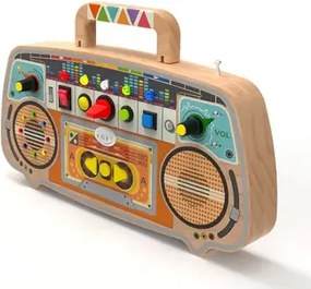 2Kids Toys Activity board Dřevěné FM rádio / od 1 roku