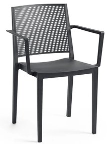 Zahradní křeslo GRID ARMCHAIR Barva: Antracit