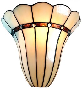 Nástěnná lampa Tiffany Smid – 28x18x33 cm