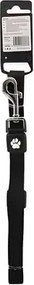 ACTIVE DOG Vodítko Premium M černé 2x120 cm / Nylon / Šířka 2 cm / Dél
