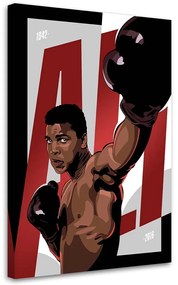 Gario Obraz na plátně Muhammad Ali - Nikita Abakumov Rozměry: 40 x 60 cm