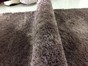 Vopi | Kusový koberec Dolce Vita 01BBB - Kulatý 160 cm průměr, vínový