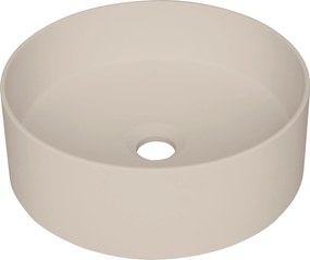 Deante Silia, granitové umyvadlo na desku 360x360x120 mm, béžová, DEA-CQS_5U4S