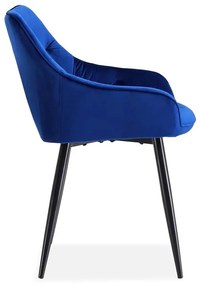HALMAR K487 židle tmavě modrá