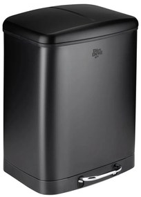 DIRT DEVIL Odpadkový koš na tříděný odpad 2 x 12 l tiché zavírání černáED-249507