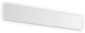 LED nástěnné světlo Zig Zag bílá, šířka 53 cm