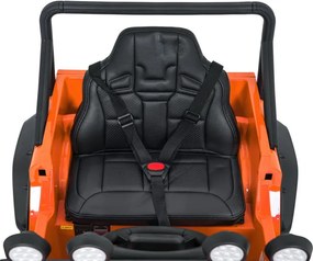 Elektrické autíčko Land Rover Defender 110 SVX oranžové