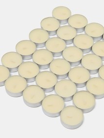 Sinsay - Sada čajových svíček Vanilla 30 pack - krémová