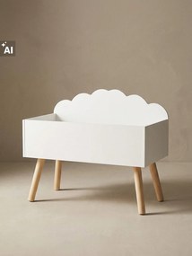 Sinsay - Úložný box ve tvaru obláčku na nožkách - bílá