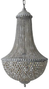 Lustr BROCANTE ANGELIQUE  šedá antique  - Ø45*75 cm