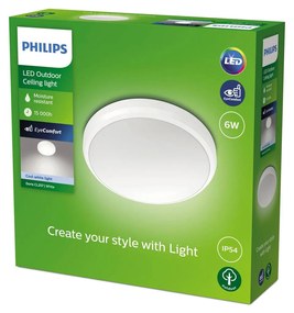 Philips Doris LED venkovní světlo IP54 4 000K bílá