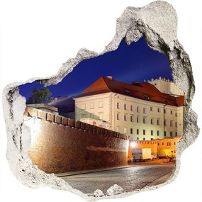 Wallmuralia Fototapeta díra na zeď 3D Krakov Polsko 75x75 cm