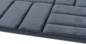 BO-MA, Protiskluzová koupelnová předložka 3D 667 dark grey, 50x80, šedá, koupelna