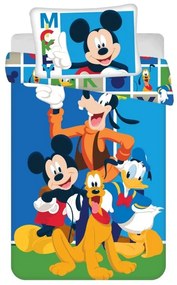 JERRY FABRICS Povlečení do postýlky Mickey and Friends Bavlna, 100/135, 40/60 cm
