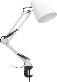 Kancelářská stolní lampa šroubovací ORNO VIRONE DIAN DL-13/W 60W, bílá