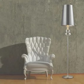Retro lampa Baroco stříbrné