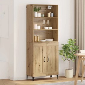 Vysoký bufet 2 ks dub artisan 69,5 x 34 x 180 cm 3403590