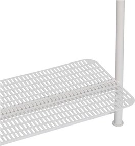 Světle šedý kovový nástěnný stojan na oblečení 52x180x27 cm Nobly – Hübsch