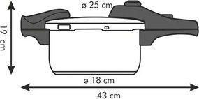 TESCOMA Tlakový hrnec BIO EXCLUSIVE+ 4,0 l