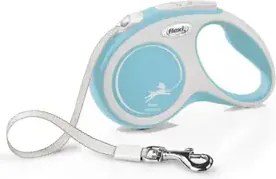 Flexi Comfort S pásek 5m světle modré / Vodítko