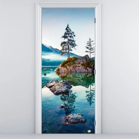 Fototapeta na dveře - Jezero Hintersee (95x205cm)