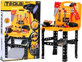 RKToys Dílna ponk malý kutil kufřík + sada nářadí
