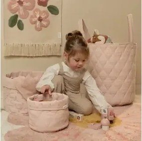 Little Dutch Košík textilní oboustranný extra velký Pure Blossom