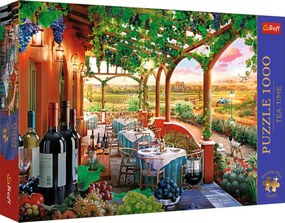 TREFL PUZZLE PREMIUM Čas na čaj Italská vinice 68x48cm 1000 dílků tr10807