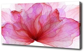 Wallmuralia Foto obraz na plátně do obýváku Růžová květina 100x50