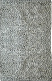 Asra, Kusový ručně tkaný koberec Woolen 4 Grey, 150x240, šedá, ložnice