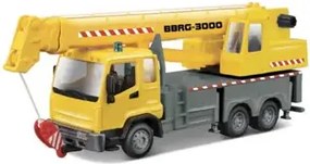 Bburago servisní vozidlo Construction Truck with Crane / měřítko 1:43