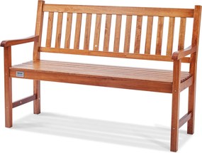 Zahradní dřevěná lavička 127cm