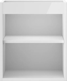 Mexen Box-A, závěsná skříňka 40 cm, bílá lesklá, 91AX1-0400-470-1-00