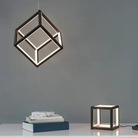 LED lustr Gabbia 25 černé