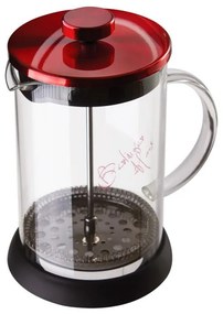 BERLINGERHAUS Konvička na čaj a kávu French Press 350 ml Burgundy Metallic Line BH-1496