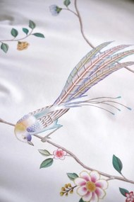 Pip Studio perkálové povlečení Bamboo Blossom bílý 140x200 + 70x90 cm (Kvalitní perkálové povlečení na jednolůžko v dárkovém boxu)