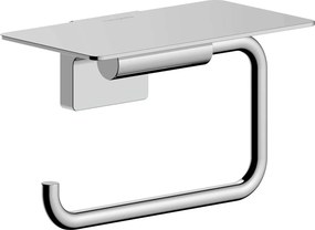 Hansgrohe AddStoris S - Držák toaletního papíru s poličkou, chrom 41789000