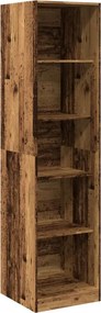 Šatní skříň old wood 50 x 50 x 200 cm kompozitní dřevo 3307718