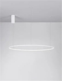 LED lustr Tarquin 100 bílé