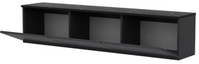 Hanah Home TV stolek Neon Illuminated - Anthracite, Antracitová