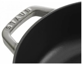 Staub Chistera kastrol s poklicí 24 cm/2,4 l bílá lanýžová, 126124107