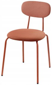 KUCHYŇSKÁ POLSTROVANÁ ŽIDLE IKEA OSTANO červenohnědá