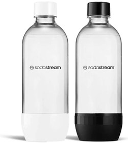 SodaStream Příslušenství - Láhev 1 l, 2 ks, bílá/černá 42007061