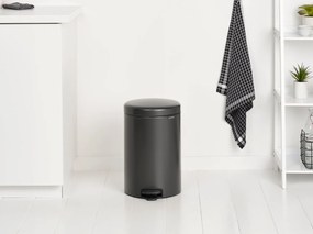 Brabantia Pedálový koš NewIcon 20L tmavě šedá