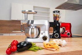 Multifunkční kuchyňský robot BestBerg BBR-1900B / 1900 W / 5 l / 12 rychlostí / černá