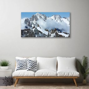 Obraz na plátně Hory krajina 140x70 cm