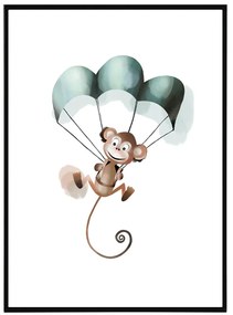 Flying monkey - 50x70 cm Obraz