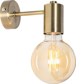 Průmyslová nástěnná lampa bronzová - Facil