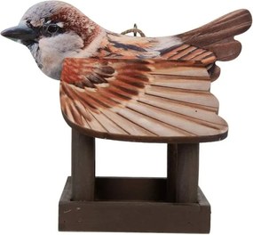 Dřevěné krmítko - 21 cm