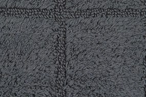 Ridder DELHI Koupelnová předložka 50x80cm s protiskluzem, 100% polyester, tmavě šedá 1712300